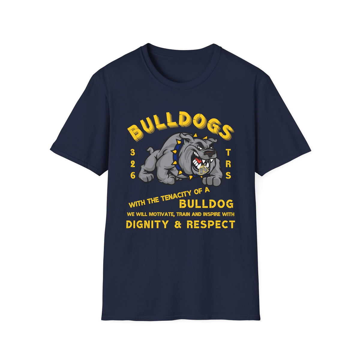 326 TRS Bulldogs Unisex T-shirt – Aim High Shop
