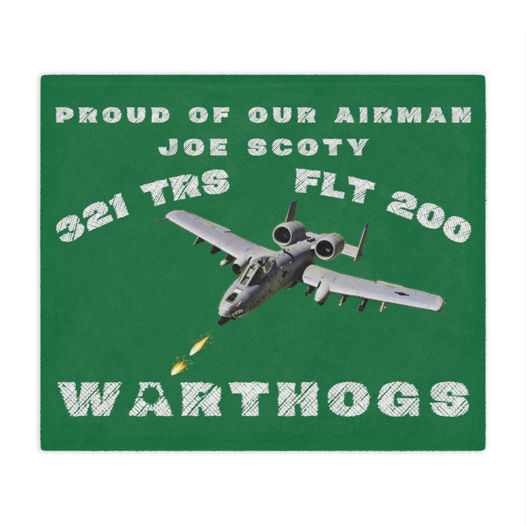 321 TRS Warthogs Blanket Banner – Aim High Shop