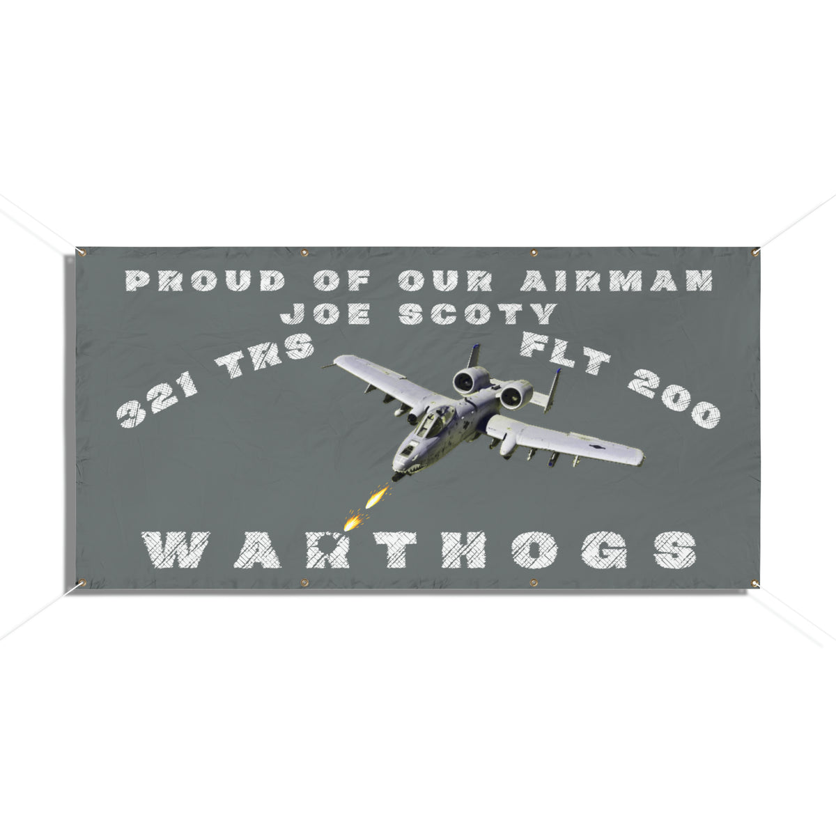 321 TRS Warthogs Vinyl Banner – Aim High Shop