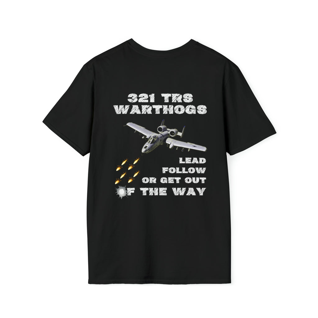 321 TRS Warthogs Unisex Dual Sided T-shirt – Aim High Shop