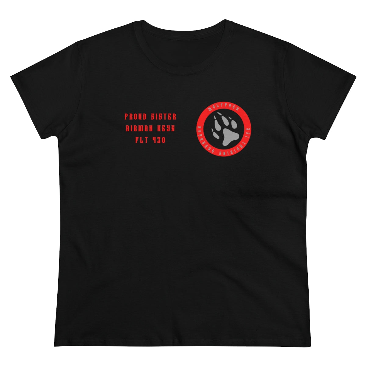 331 TRS Wolfpack Ladies Dual Sided T-shirt – Aim High Shop