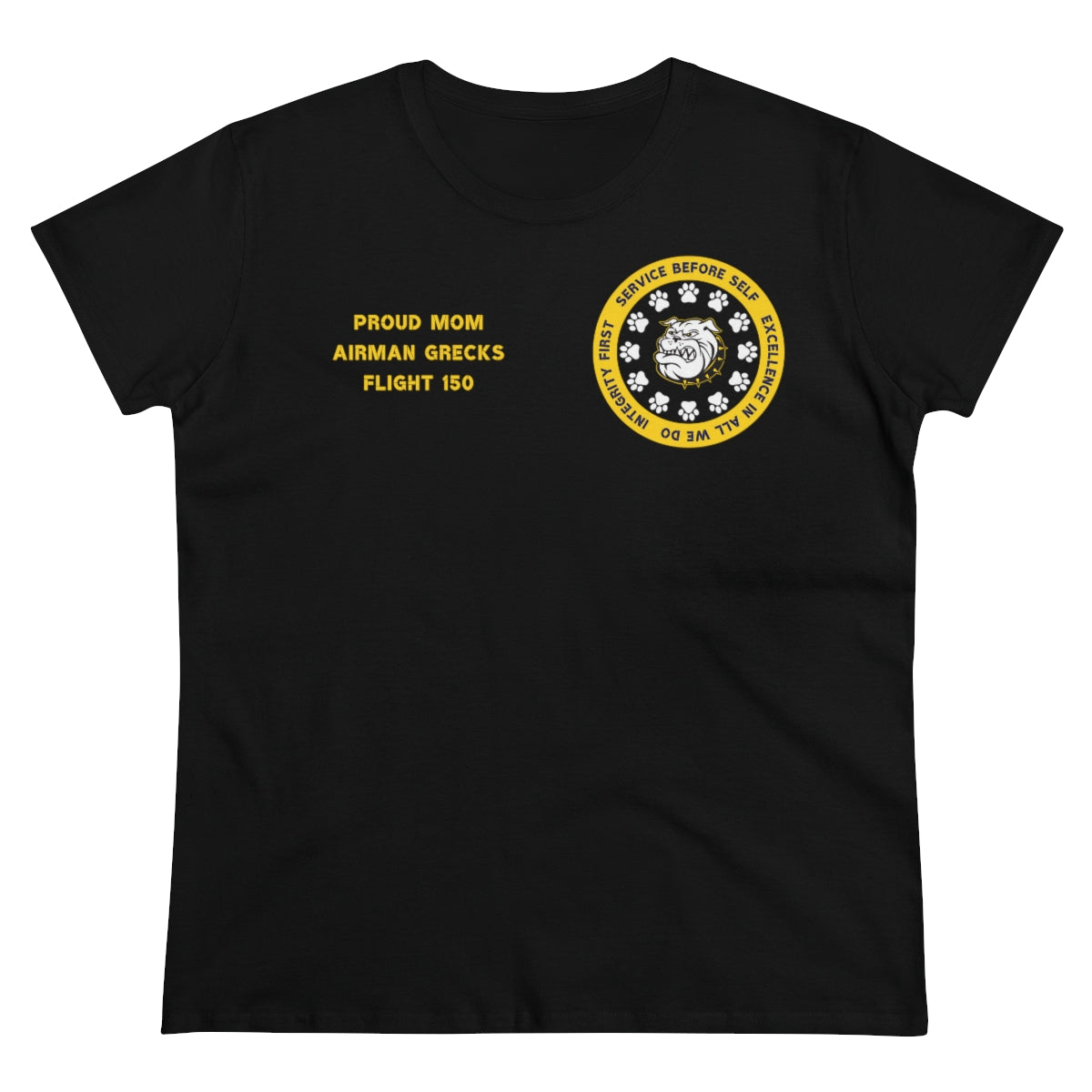 326 TRS Bulldogs Ladies Dual Sided T-shirt – Aim High Shop