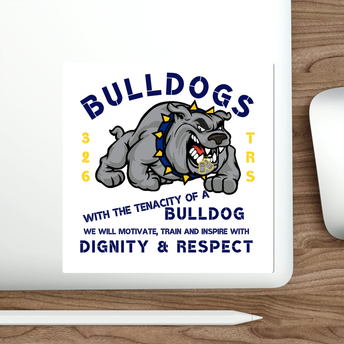 326 TRS Bulldogs Decal – Aim High Shop
