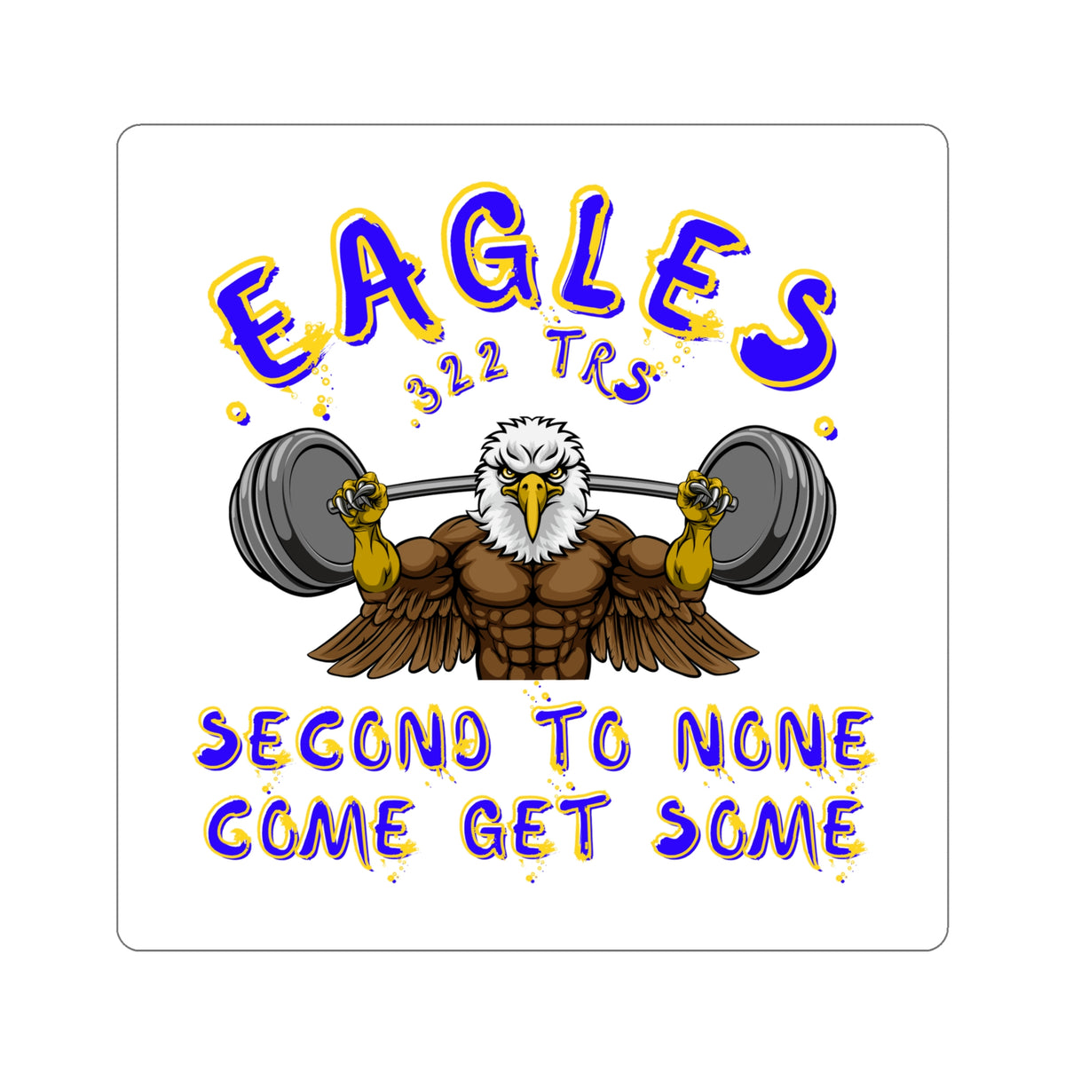 322 TRS Eagles Decal – Aim High Shop