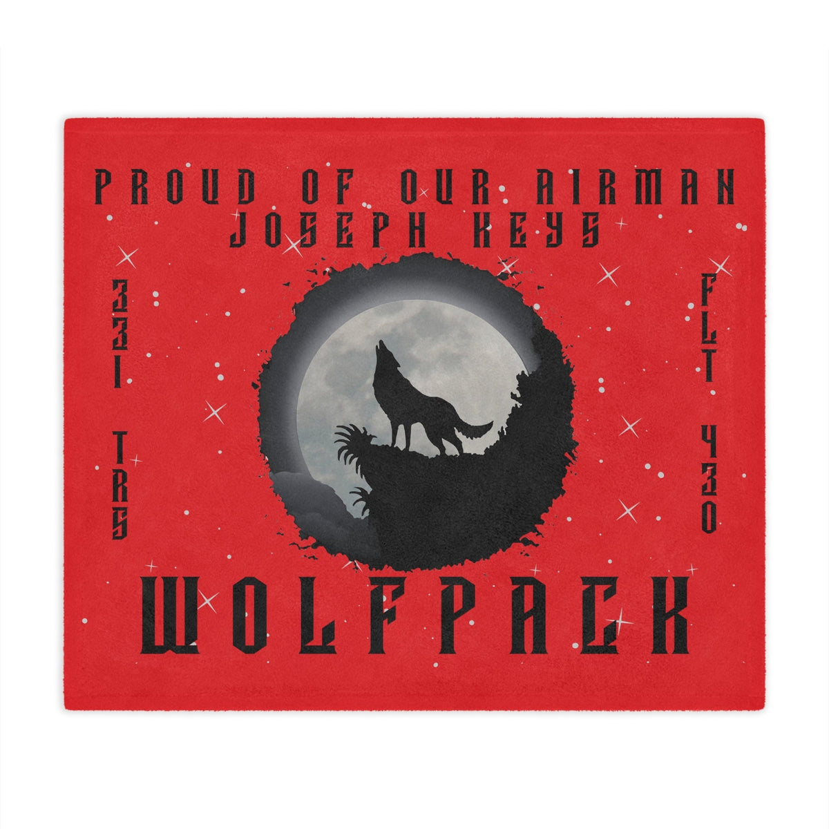 331 TRS Wolfpack Blanket Banner – Aim High Shop